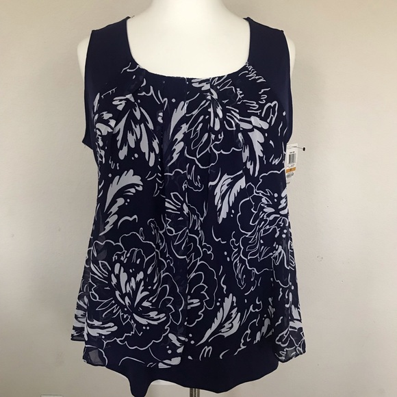 Alfani | Tops | Alfani Woman Double Layer Tank | Poshmark